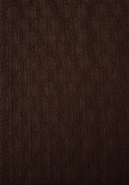 Arla Chocolate Textured Oval Midaxi Dress – Popsy Clothing