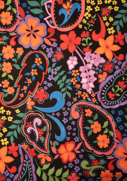 Daryl Colourful Paisley Print Tiered Hem Midi Dress – Popsy Clothing