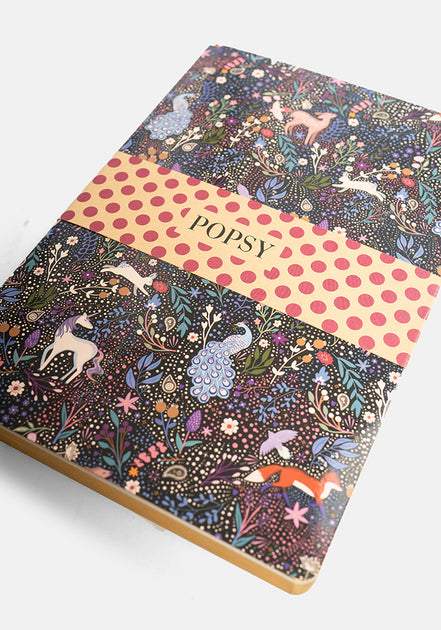 Popsy Magical Woodland Print Notebook – Popsy Clothing