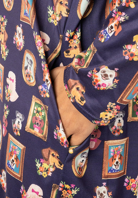 Mandy Dog Pictures Print Nightshirt – Popsy Clothing