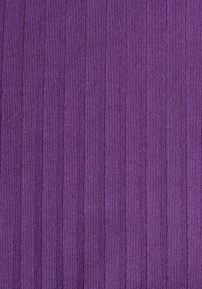 Purple Ribbed Wrap Neck Top – Popsy Clothing