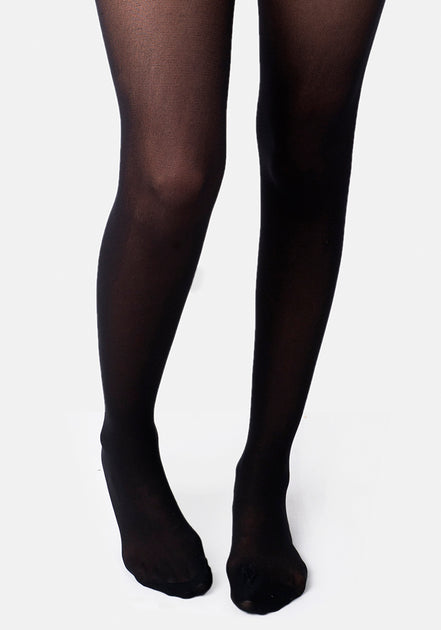 Premium 30 Denier Sheer Tights Black – Popsy Clothing