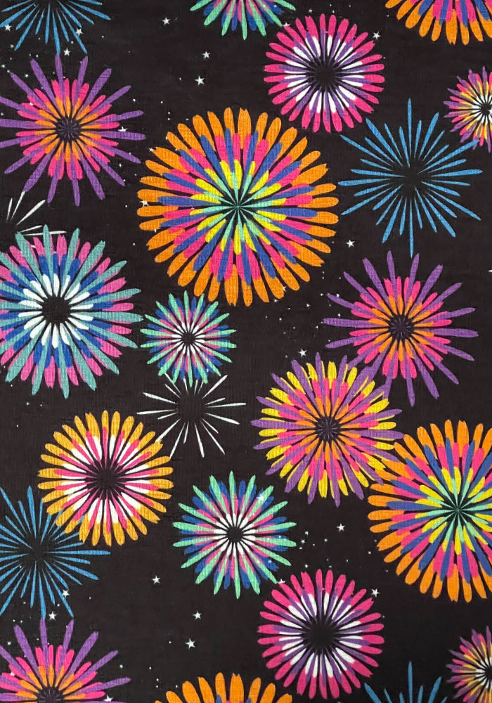 Kierston Colourful Starburst Print Midi Dress – Popsy Clothing